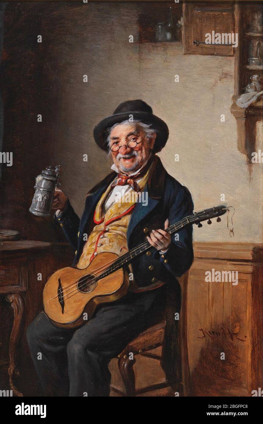 Hermann Kern In guter Stimmung Stock Photo - Alamy