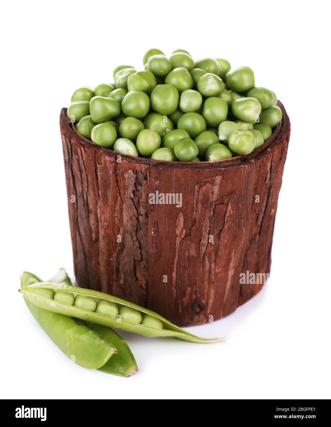 Heap canned green peas Cut Out Stock Images & Pictures - Alamy