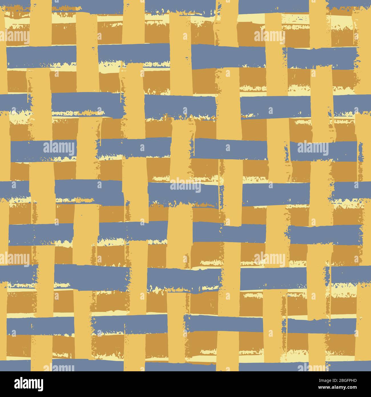 Vector weave wicker style seamless pattern background. Organic ...