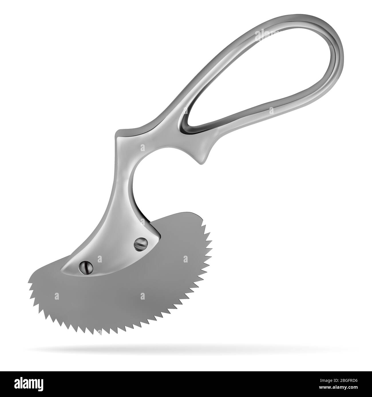 Engel plaster saw. Handheld metal tool to remove the plaster bandage ...