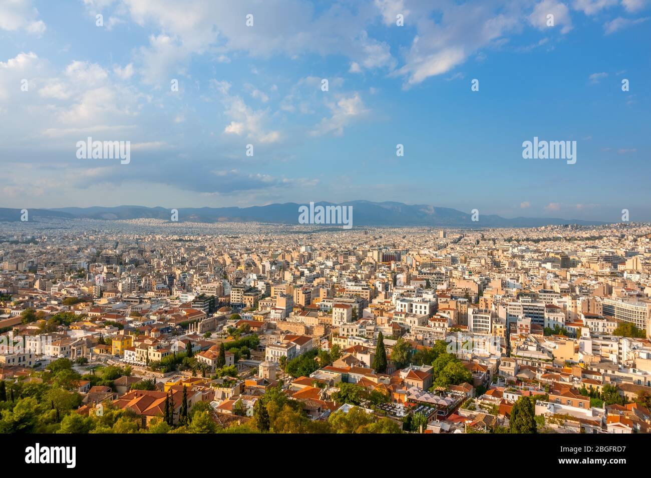 Rooftops in athens hi-res stock photography and images - Alamy