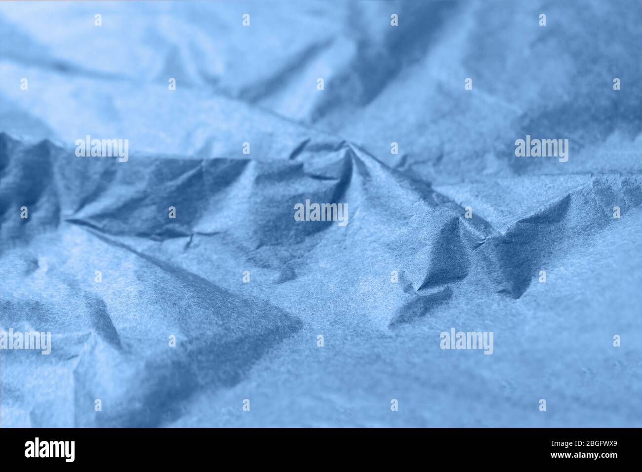 Classic blue background, crumpled paper texture abstract background ...