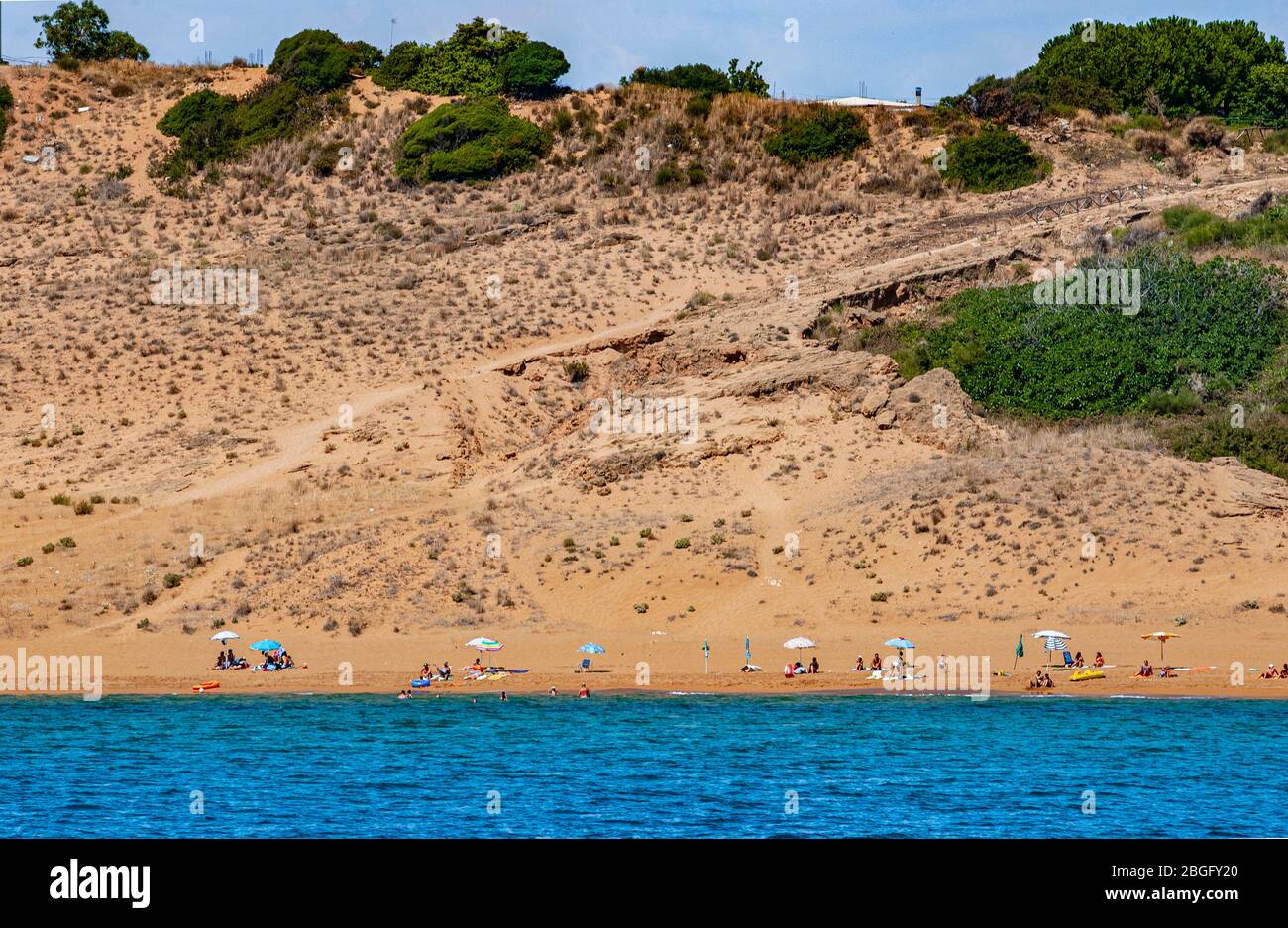 Italy Calabria - Capo Rizzuto Island Stock Photo - Alamy