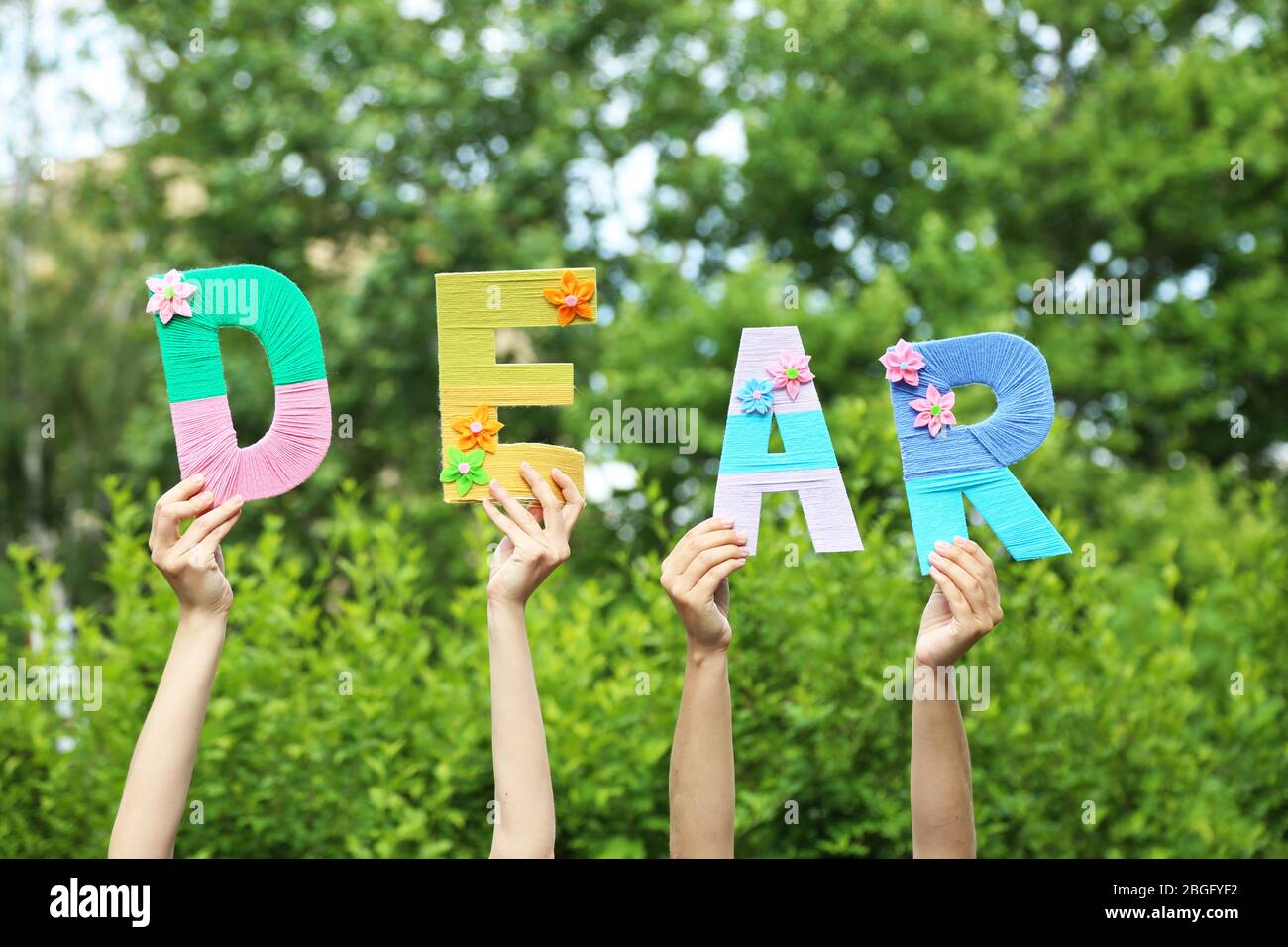 Dear hands hi-res stock photography and images - Alamy