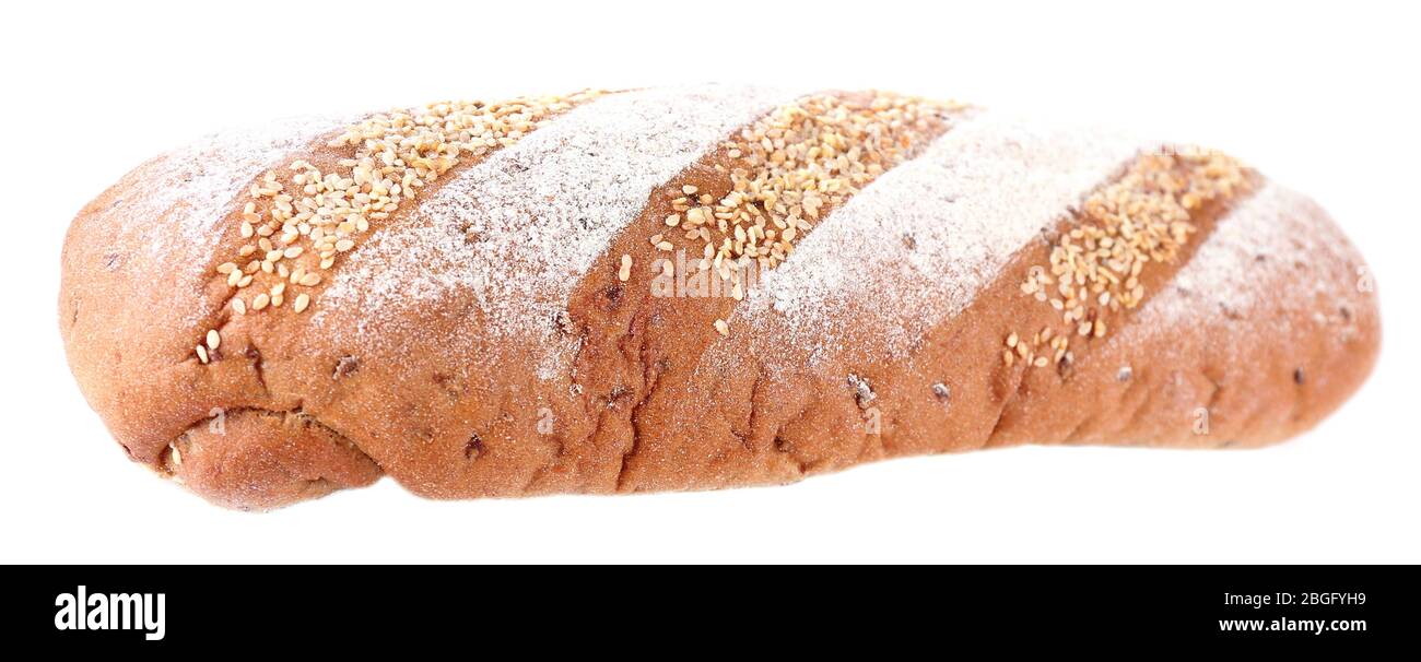 Loaf isolated on white Stock Photo - Alamy