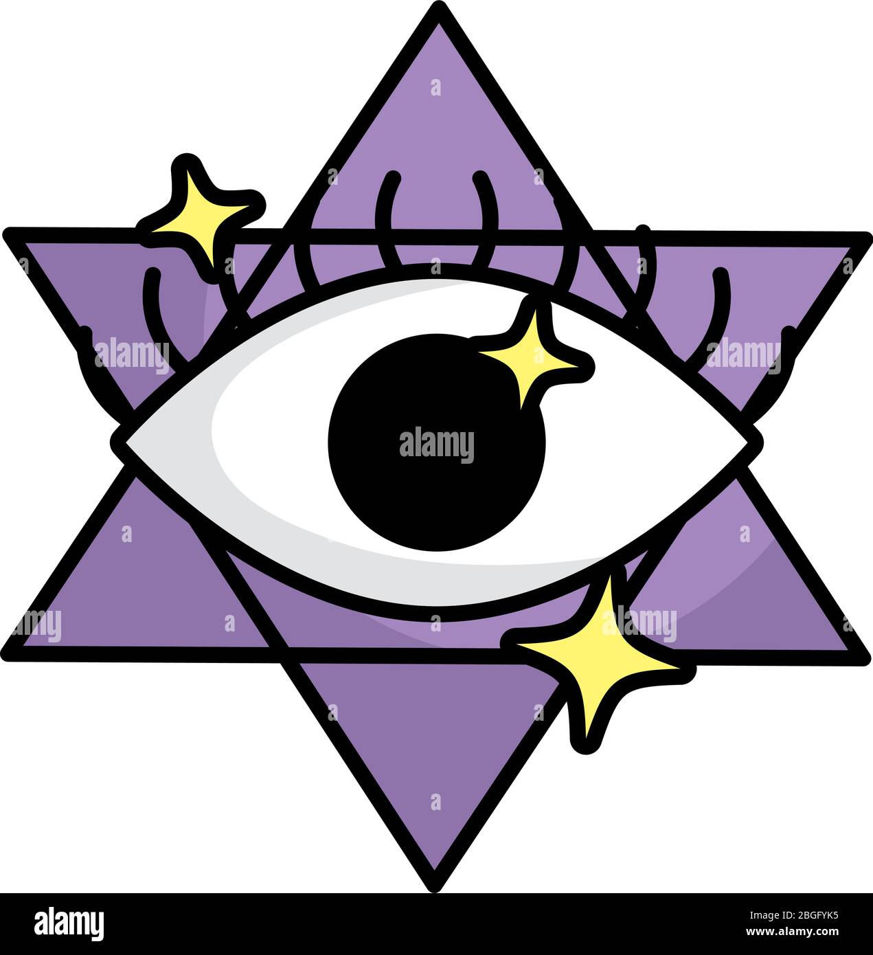 Magic eye illusion Cut Out Stock Images & Pictures - Alamy