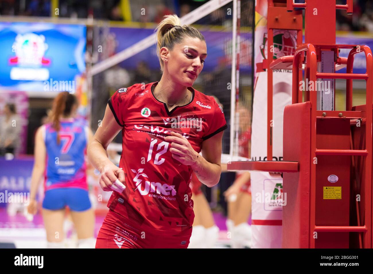 francesca piccinini (uyba unet e-work busto arsizio) during Italian ...