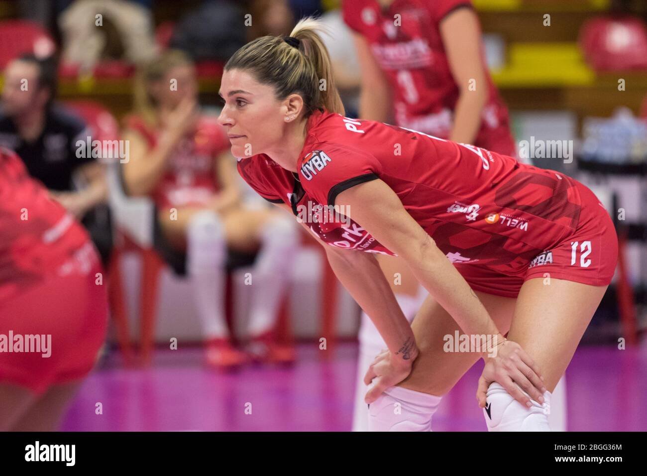 francesca piccinini (uyba unet e-work busto arsizio) during Italian ...