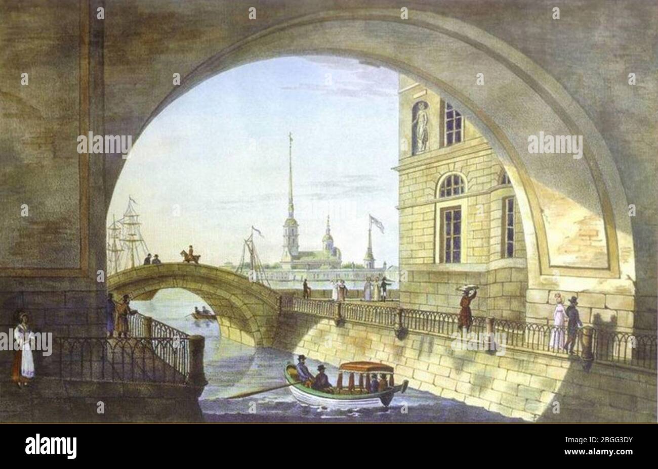 Hermitage bridge hi-res stock photography and images - Alamy