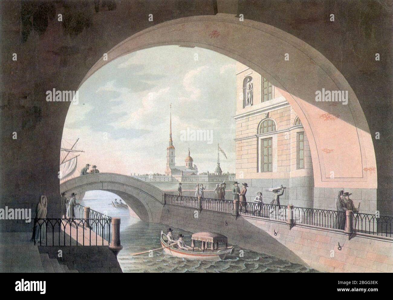 Hermitage bridge hi-res stock photography and images - Alamy