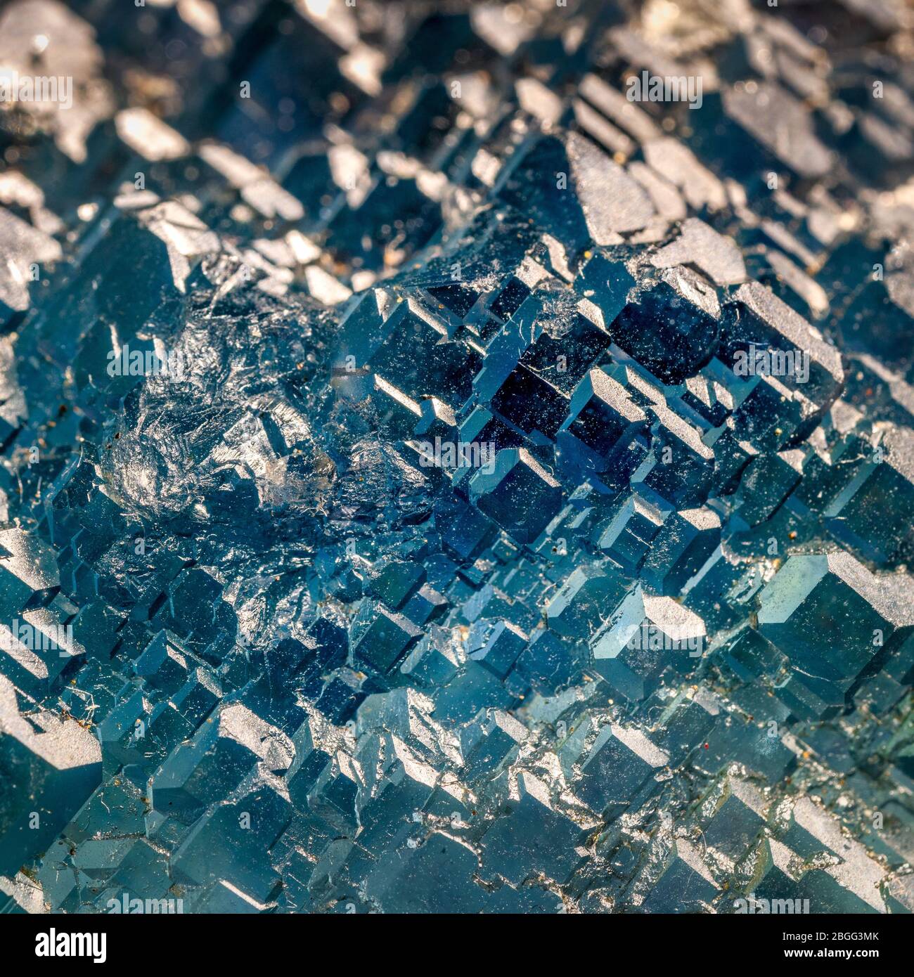 Macro photo of crystal surface with textures, colors and great ...