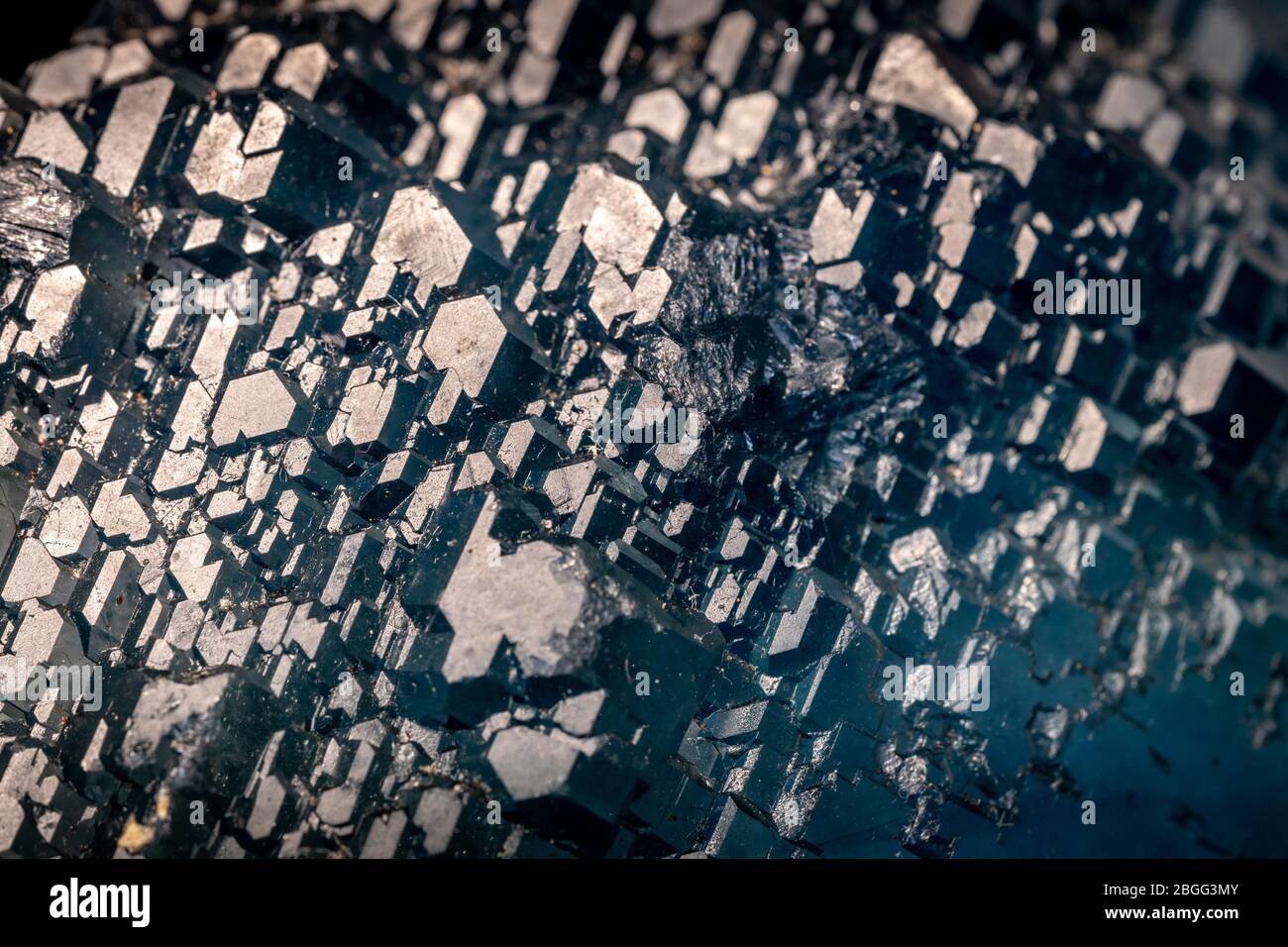 Macro photo of crystal surface with textures, colors and great ...