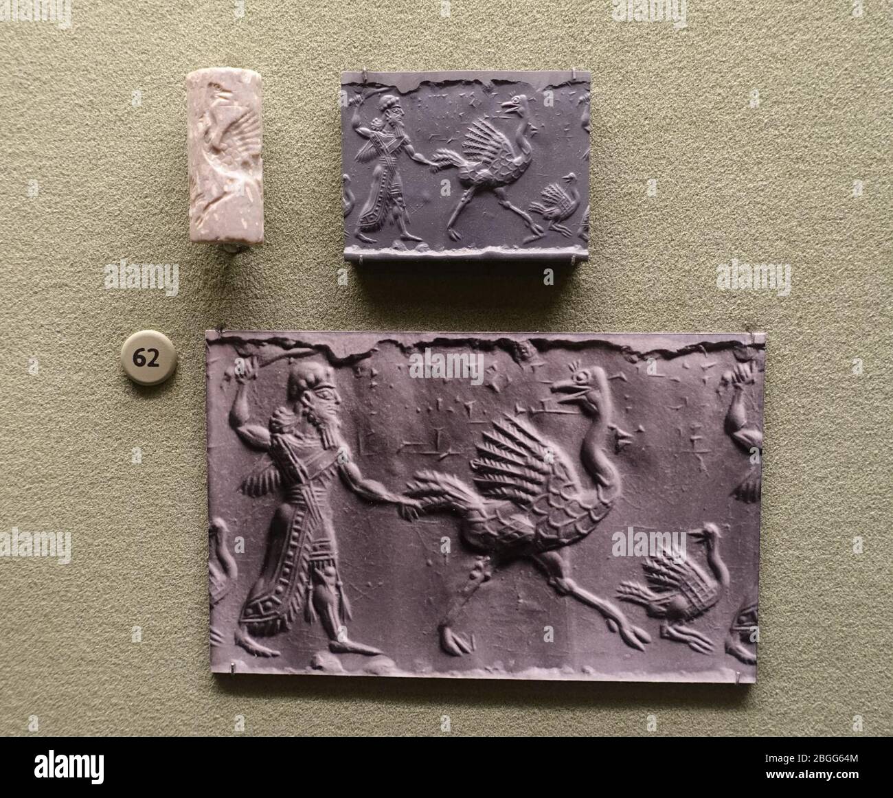 Cylinder seal mesopotamia hi-res stock photography and images - Alamy