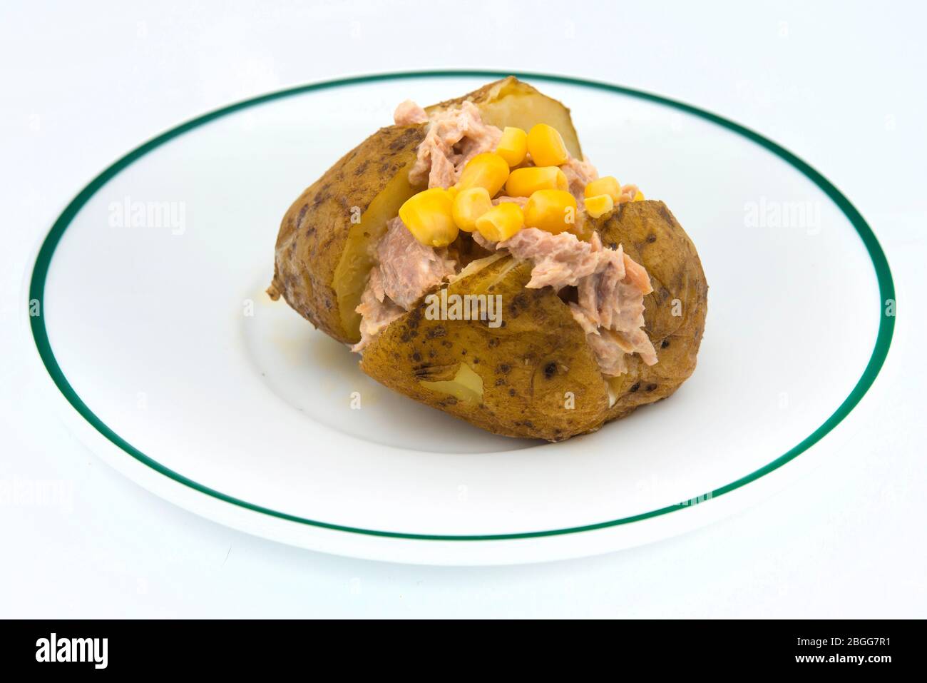 Jacket potato tuna mayonaise hi-res stock photography and images - Alamy