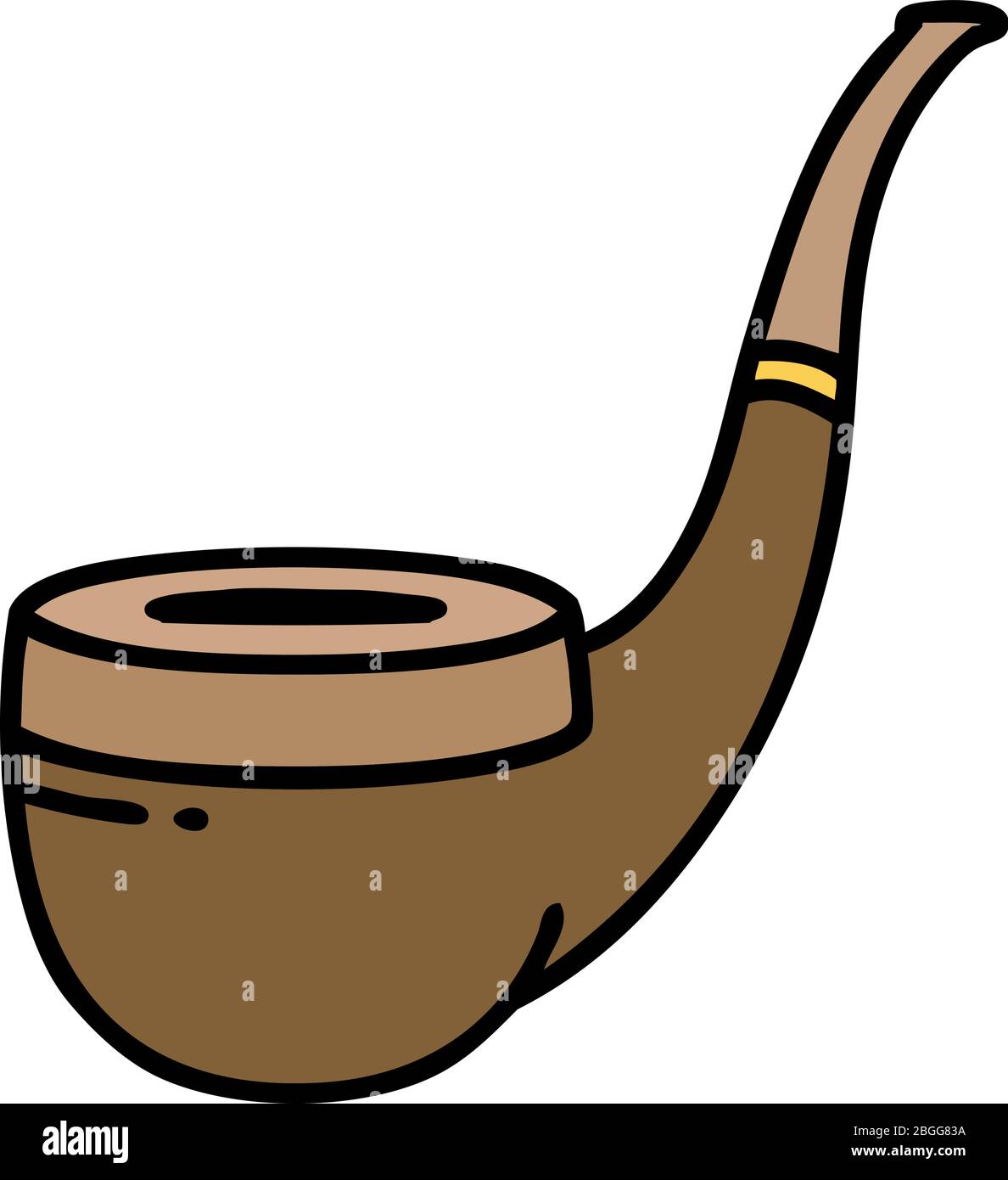 tattoo in traditional style of a smokers pipe Stock Vector Image & Art ...