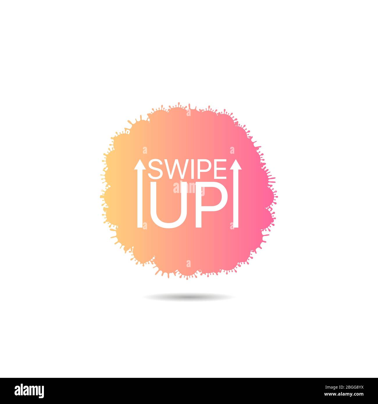 Swipe up icon Stock Vector Image & Art - Alamy