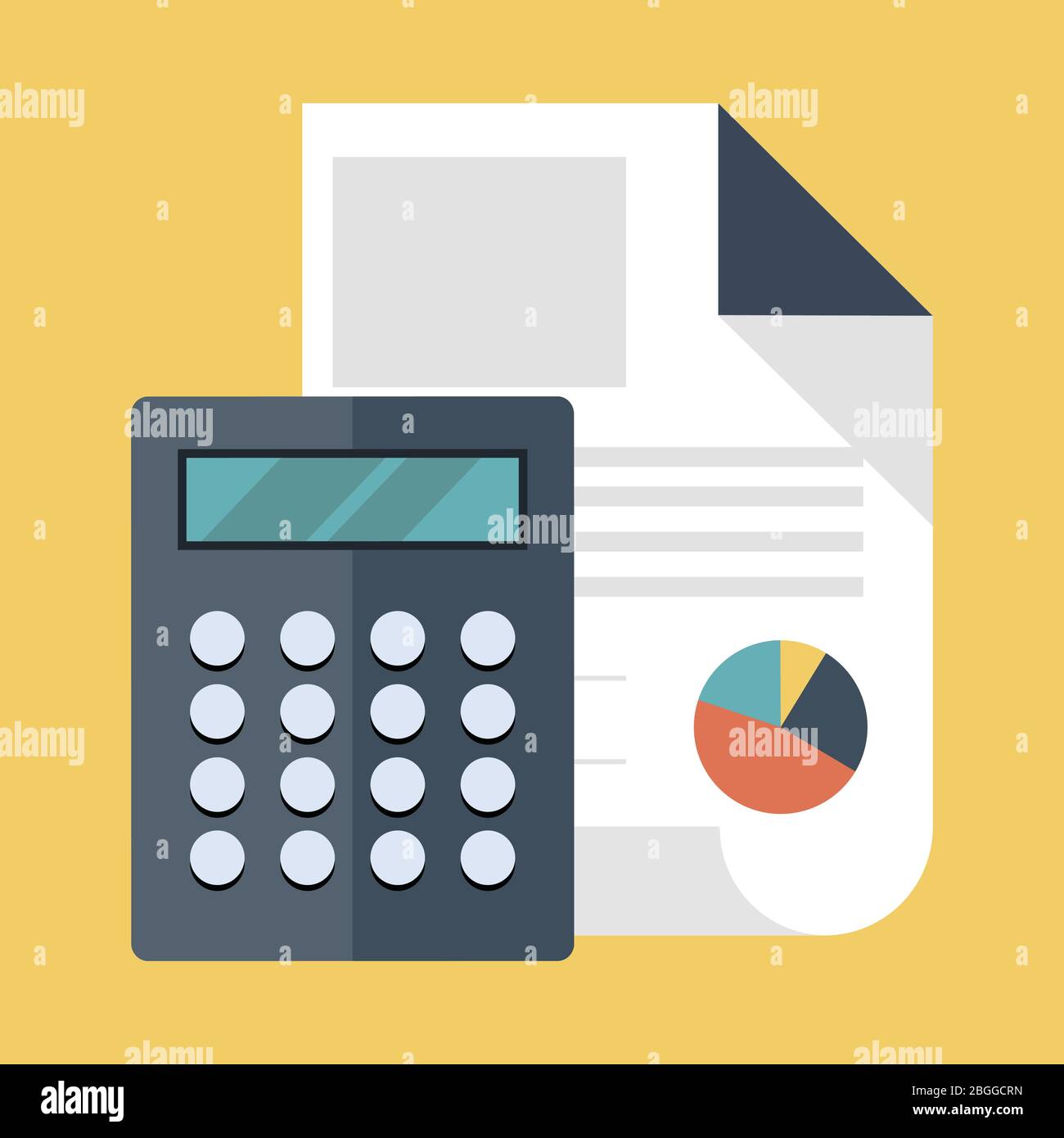 Business Accounts information report Stock Vector Image & Art - Alamy
