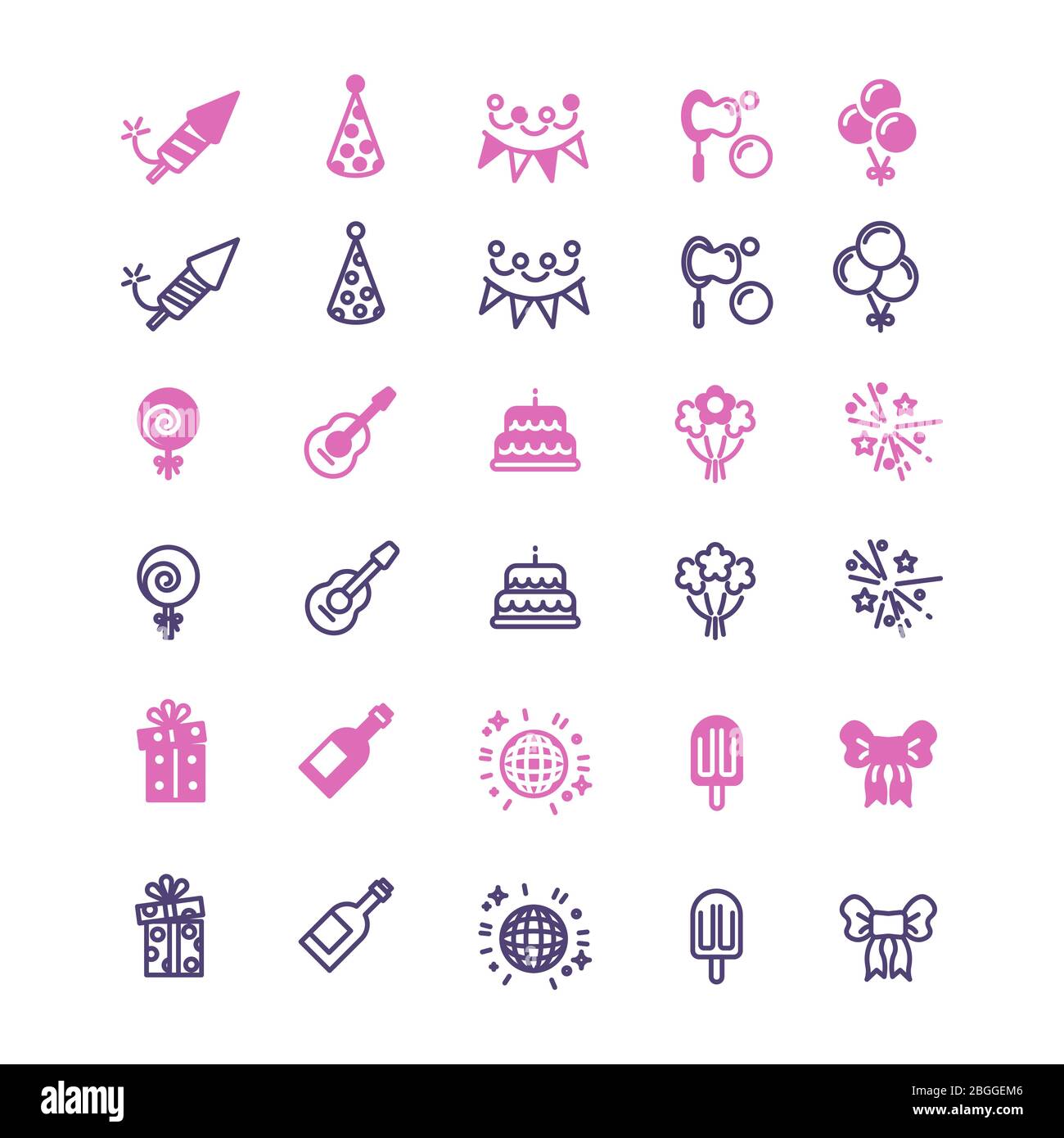 Event icon party festival Stock Vector Images - Alamy