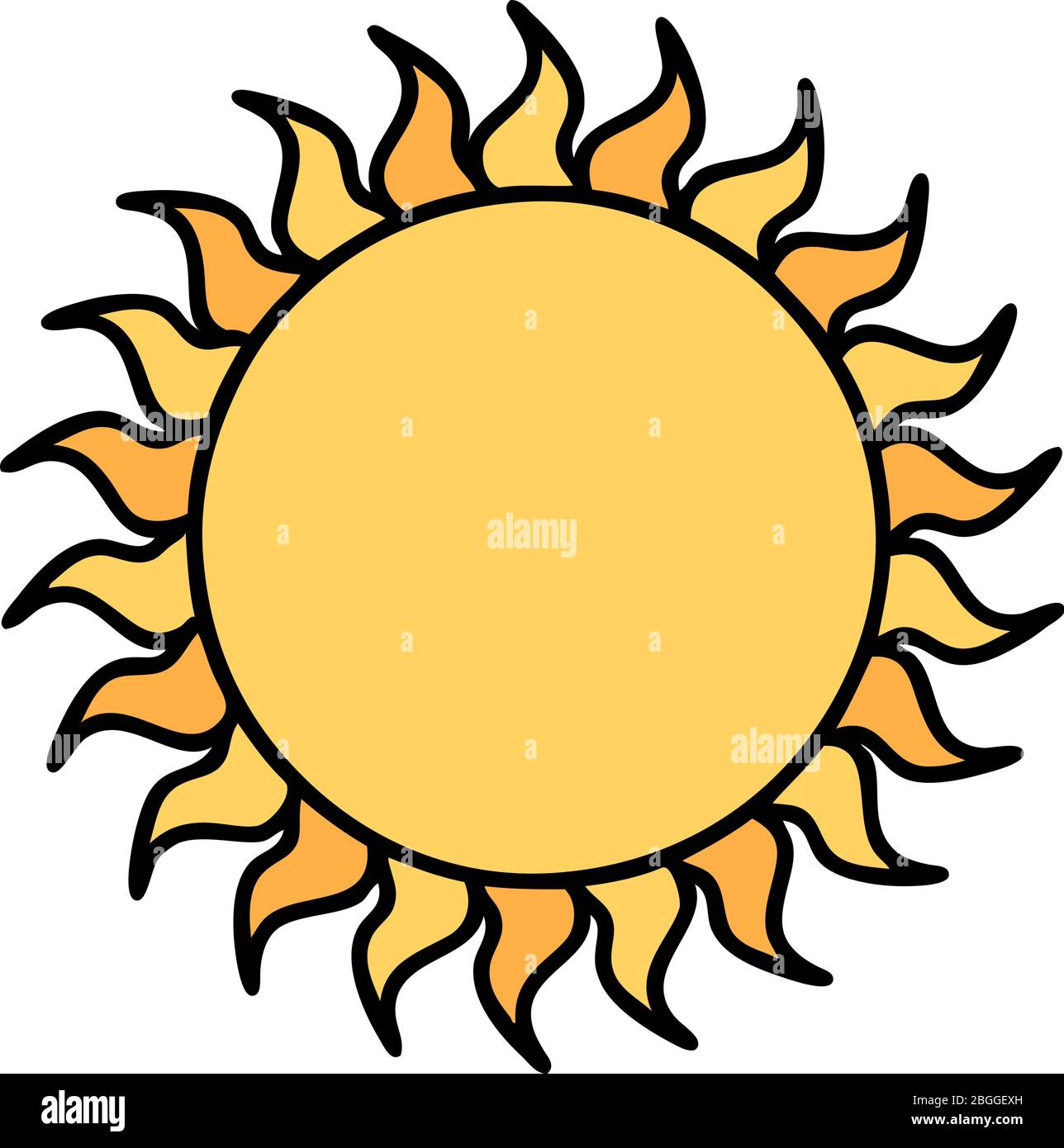 tattoo in traditional style of a sun Stock Vector Image & Art - Alamy