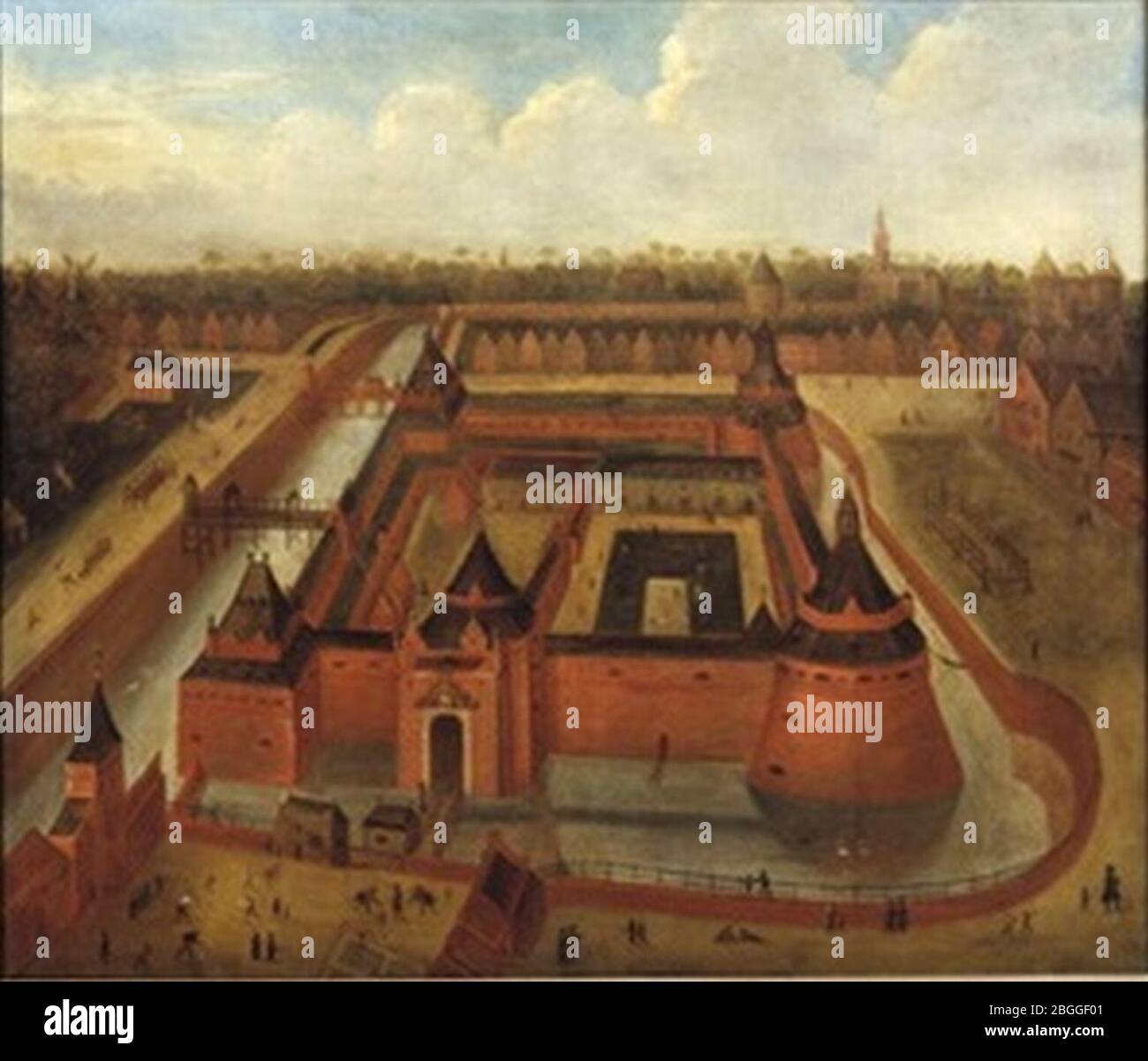 Het Kasteel Vredenburg te Utrecht Stock Photo - Alamy