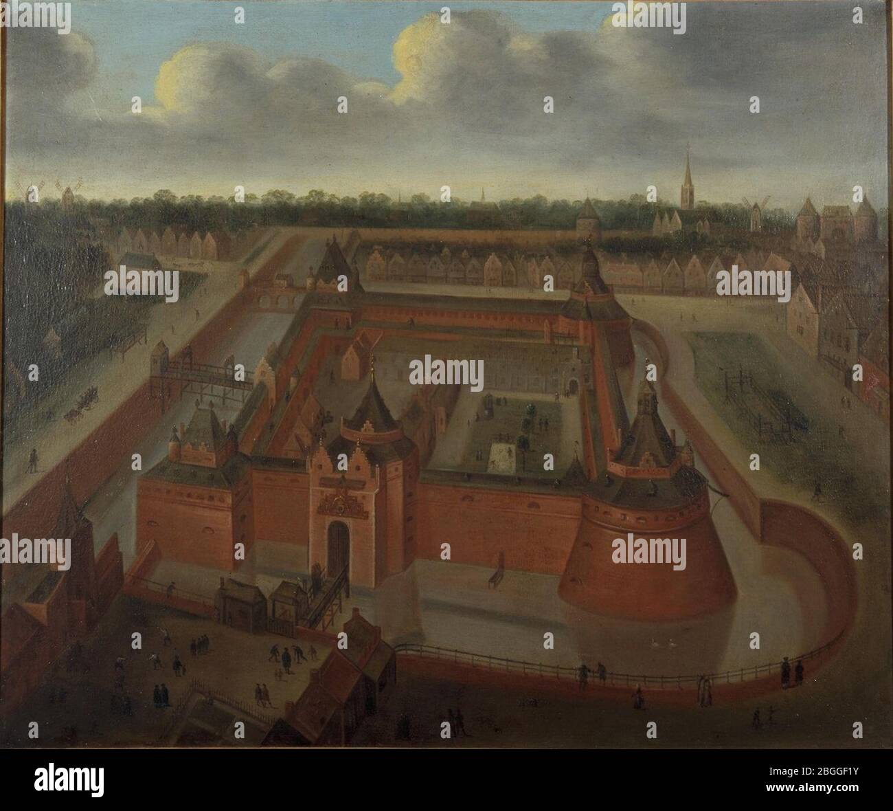 Het Kasteel Vredenburg te Utrecht Stock Photo - Alamy