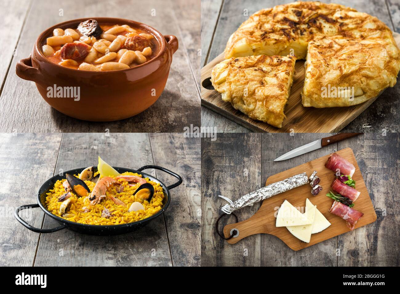 Typical Spanish Lunch