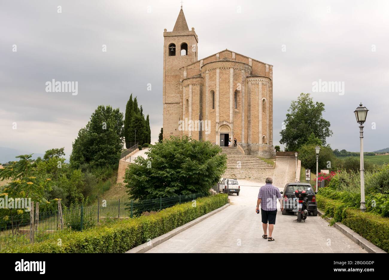 Church of Santa Maria della Rocca - XIV century - Offida village ...