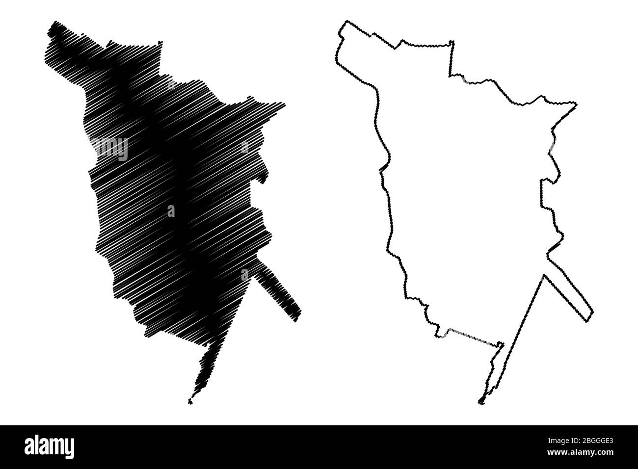 Shirak vector map Black and White Stock Photos & Images - Alamy