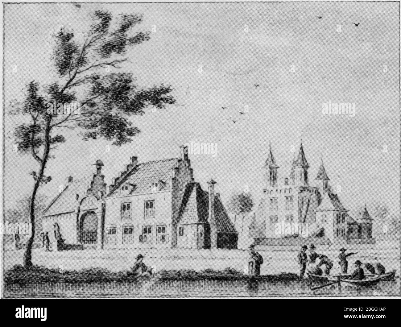 Het Slot Kenenburg Stock Photo - Alamy