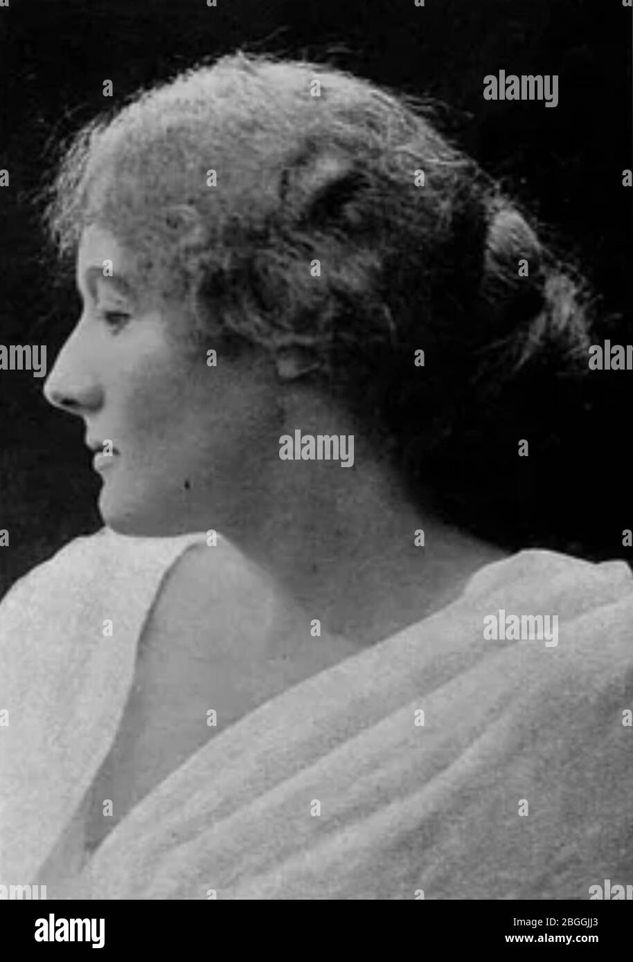 Hetta Bartlett The Sketch 1900 Stock Photo - Alamy
