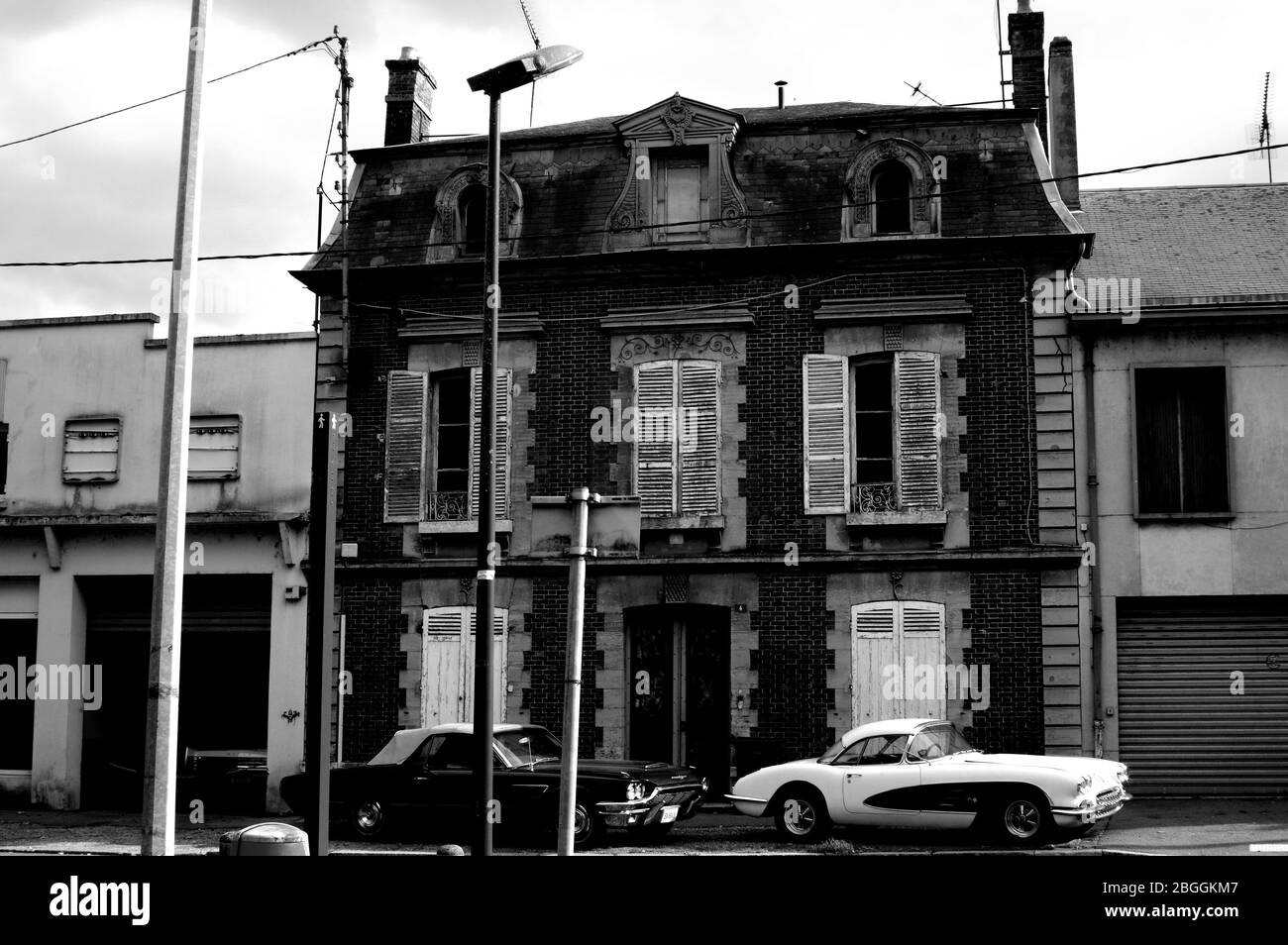 Typical architectural exterior in Normandy, France Stock Photo - Alamy