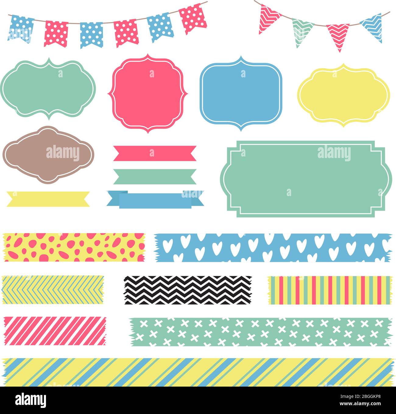 Scrapbook Tags Clip Art