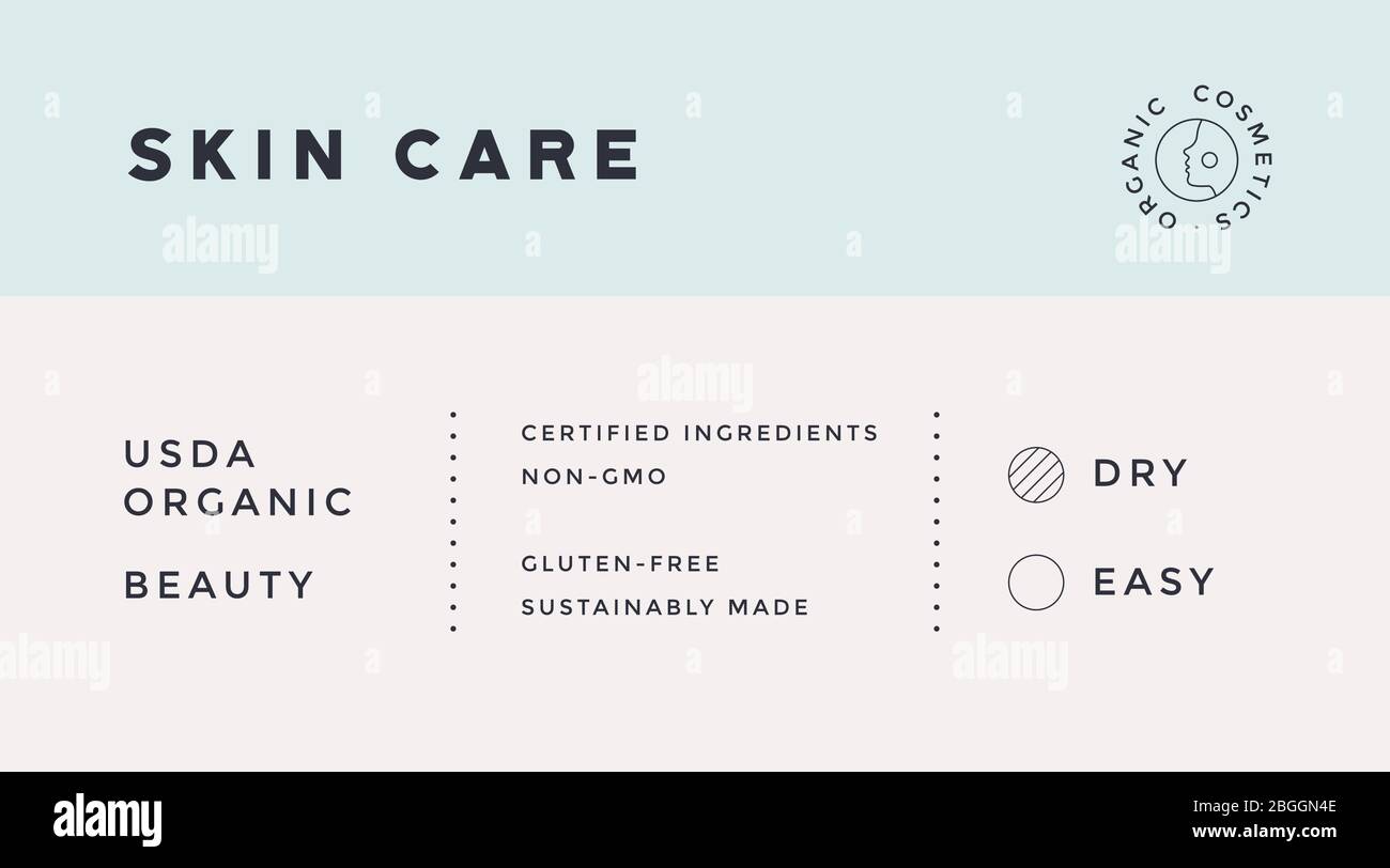 Minimal Label. Typographic modern vintage label Stock Vector Image ...