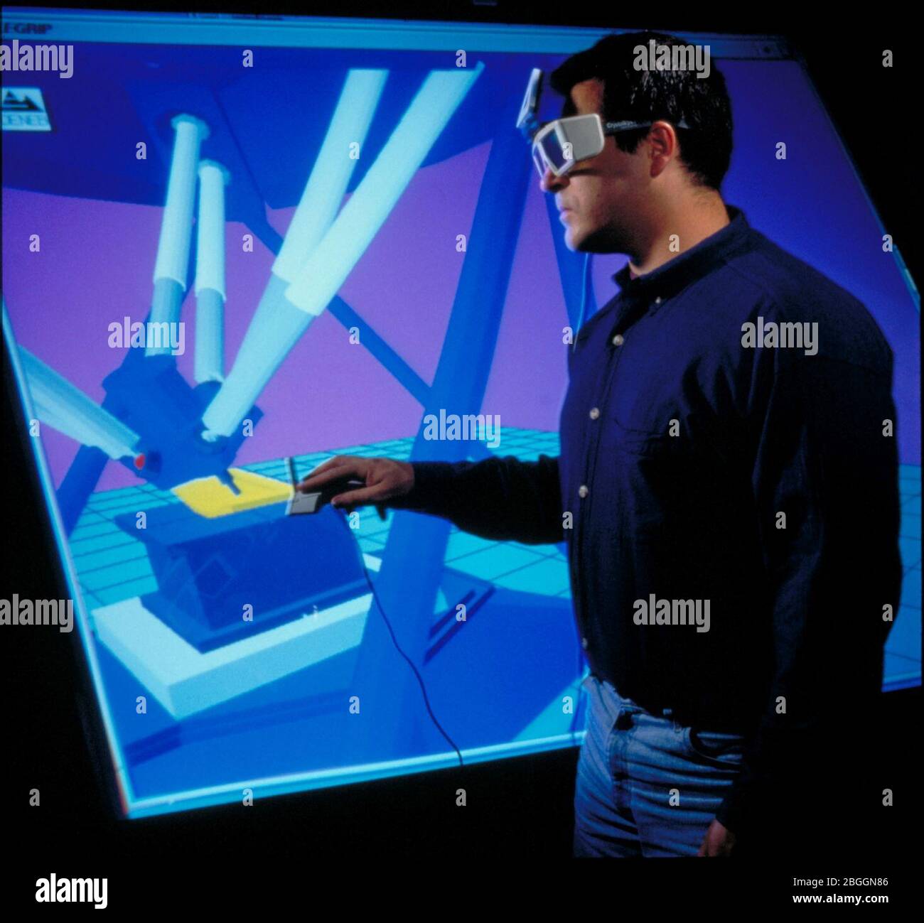 Hexapod machine (5941043890 Stock Photo - Alamy