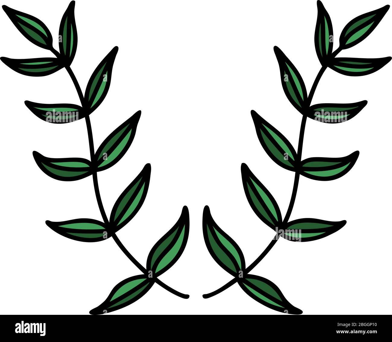 tattoo in traditional style of a laurel Stock Vector Image & Art - Alamy