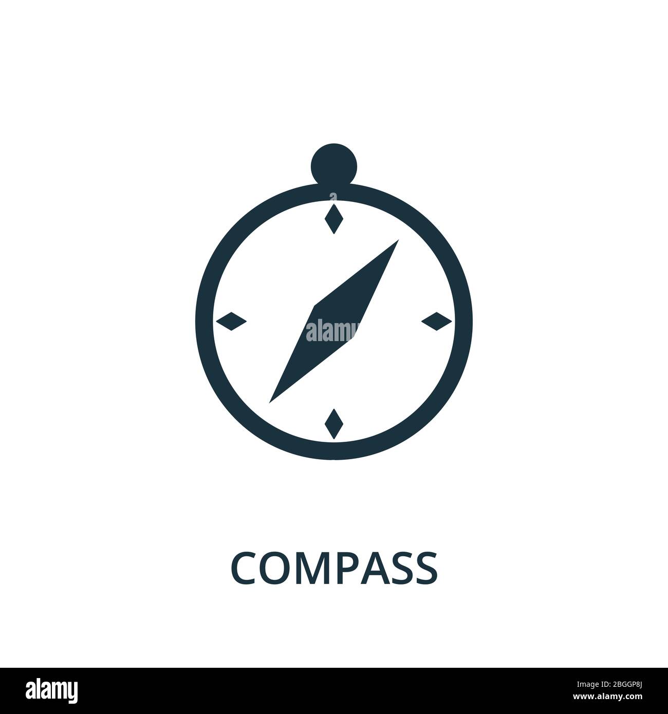 Simple Compass Symbol
