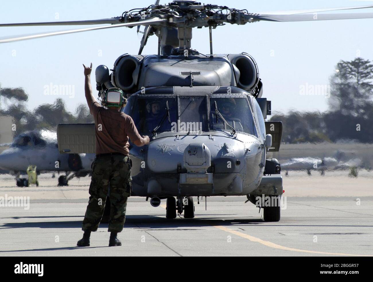 HH-60H Seahawk of HCS-5 Stock Photo - Alamy