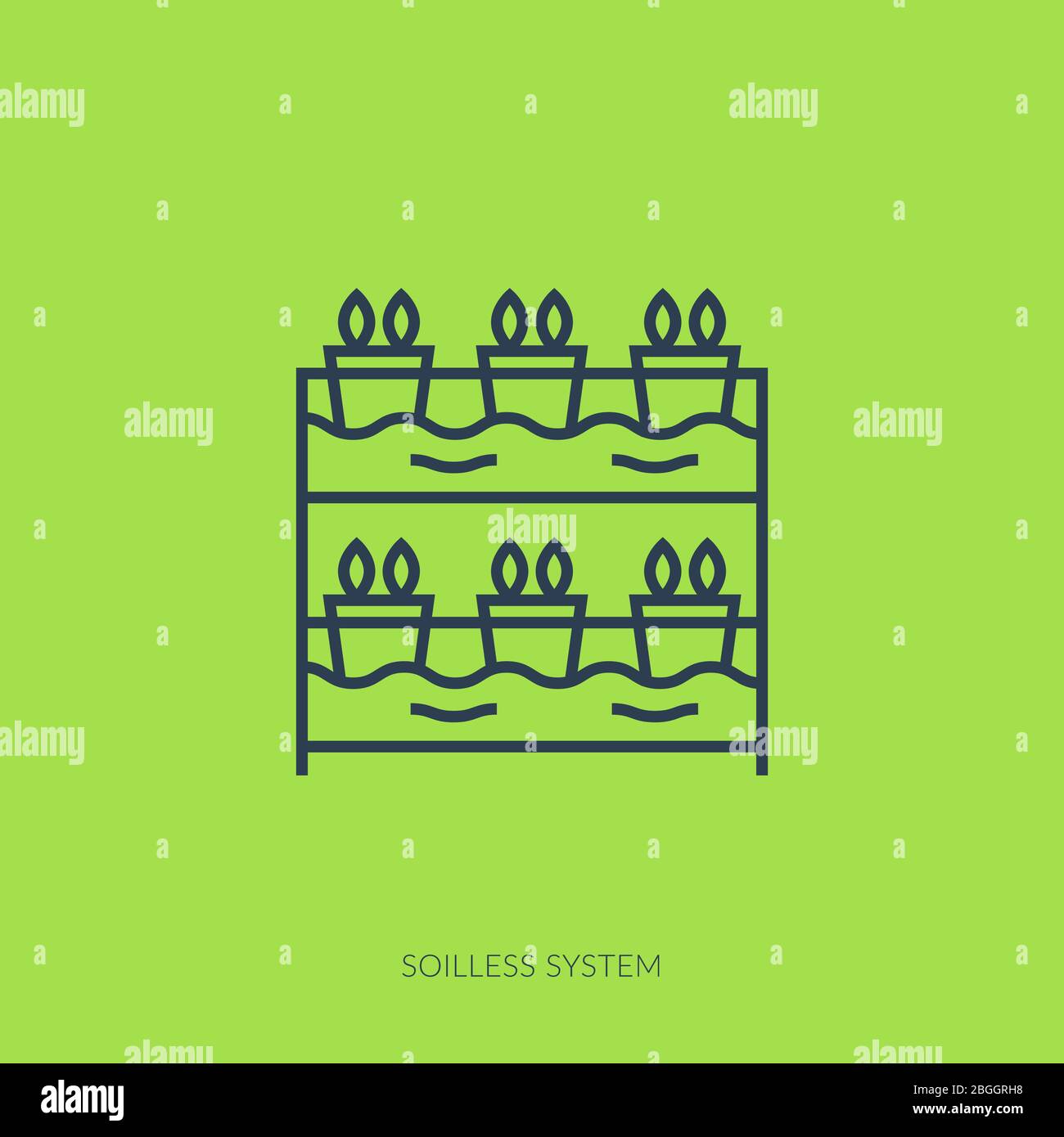 Garden root system Stock Vector Images - Alamy