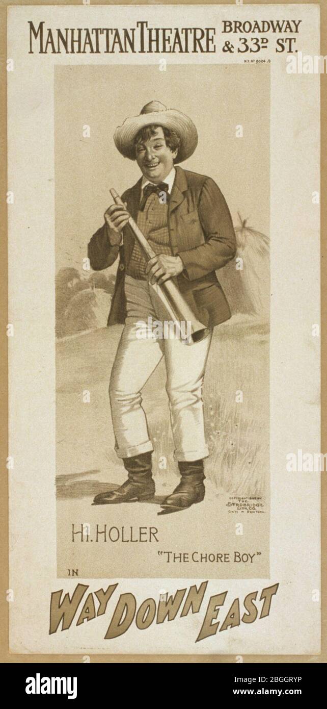 Hi. Holler in Way down East Abstract: 1 print : black and white ...