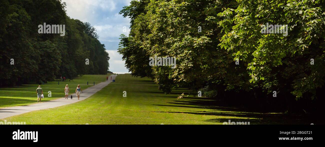 Cirencester park aerial hi-res stock photography and images - Alamy