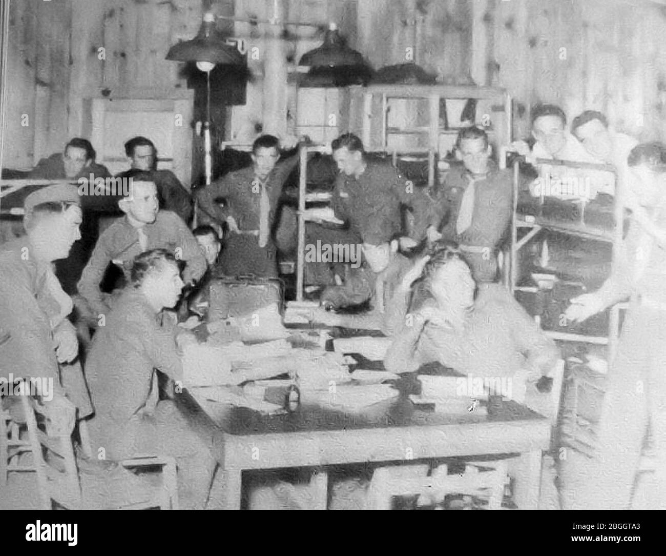 Hicks Field - Inside Cadet Barracks Stock Photo - Alamy