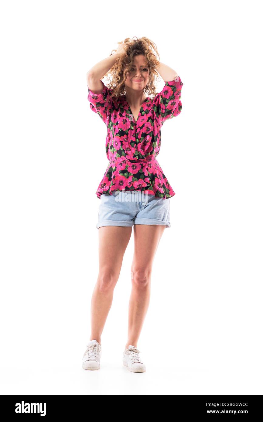 Woman oops one person looking at camera hi-res stock photography and ...