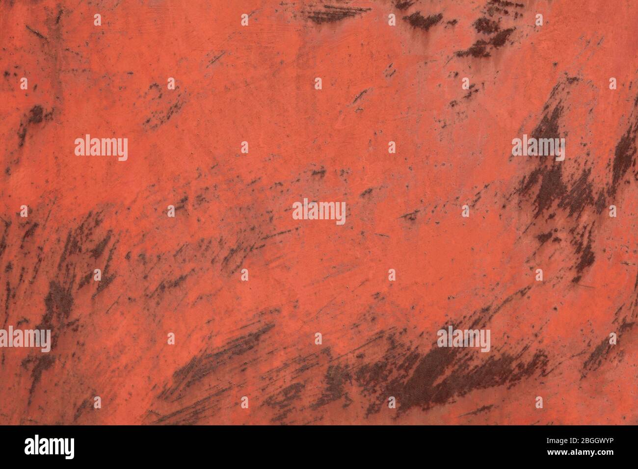 Rusty metallic wall, background, texture. An old brown rusty surface ...