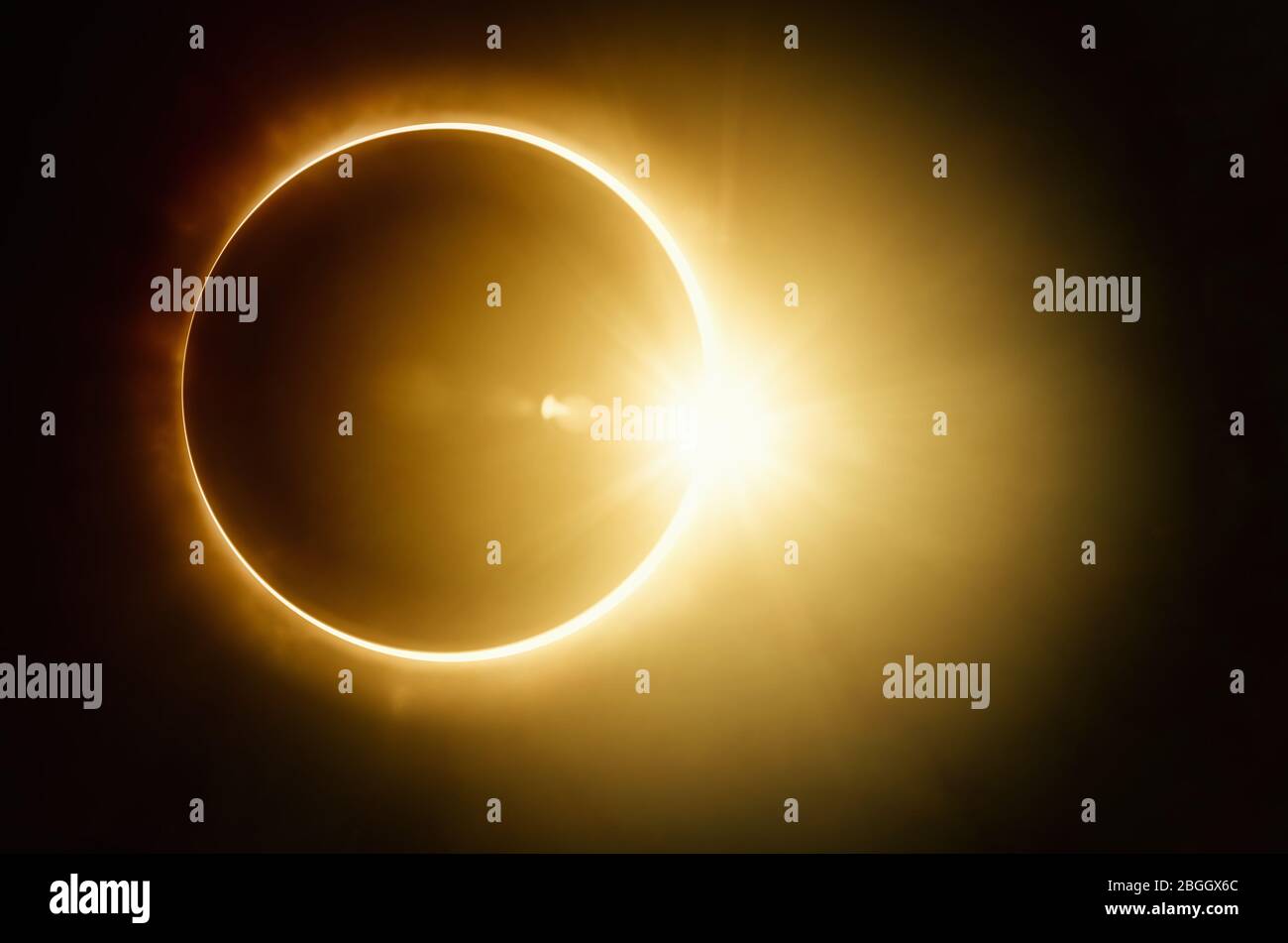 Amazing scientific background - total solar eclipse, mysterious natural ...