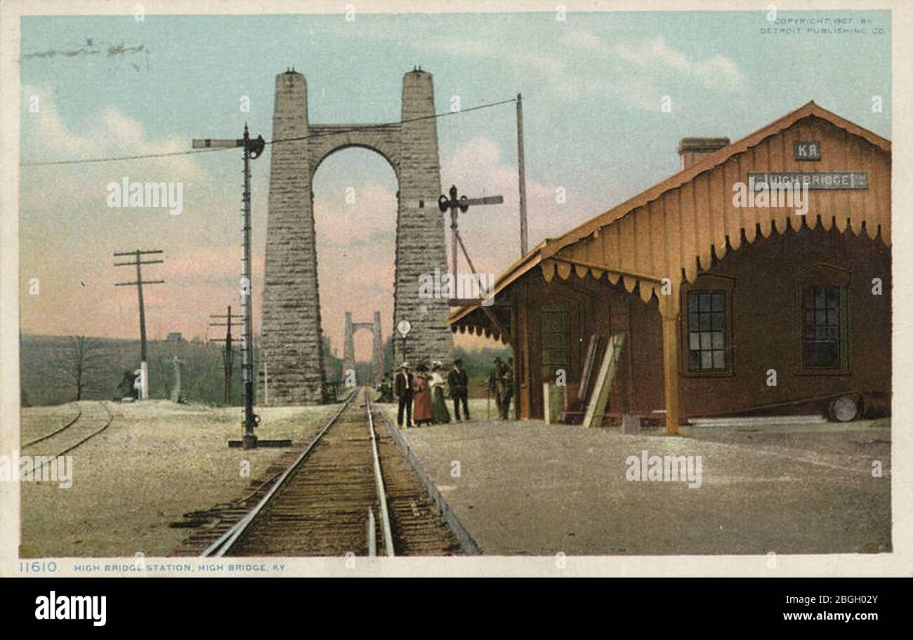 High Bridge Station Stock Photo - Alamy