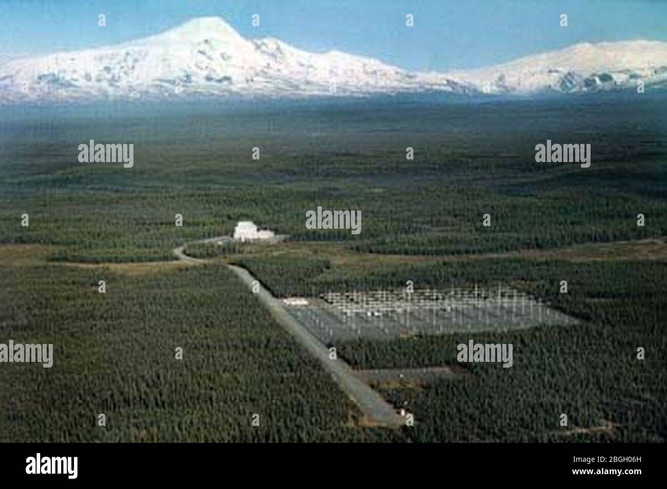 High Frequency Active Auroral Research Program site Stock Photo - Alamy