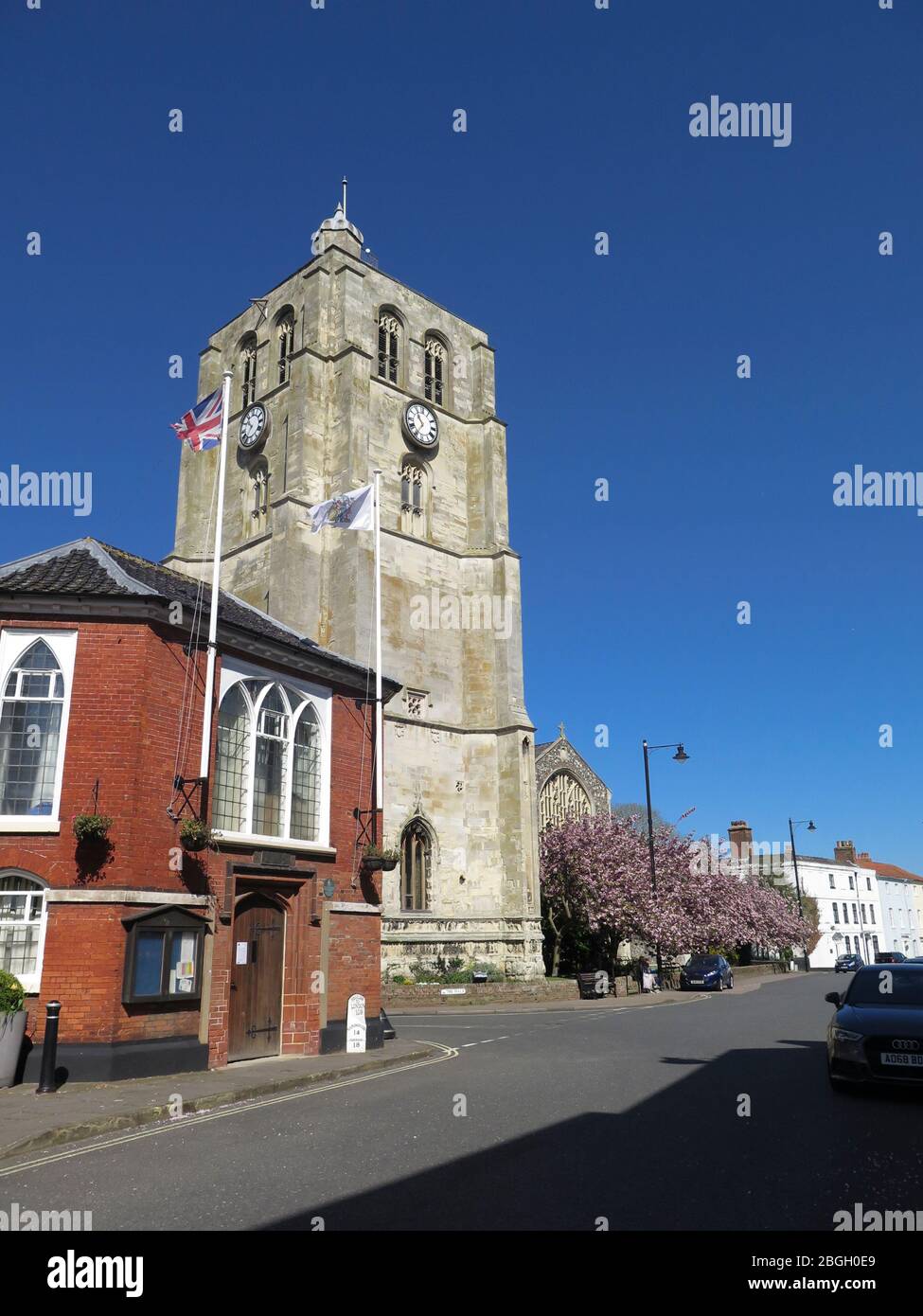 Beccles Suffolk Church Stock Photo - Alamy