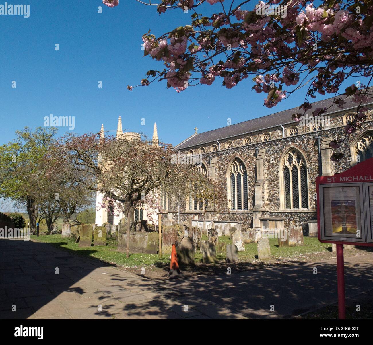 Beccles Suffolk Church Stock Photo - Alamy
