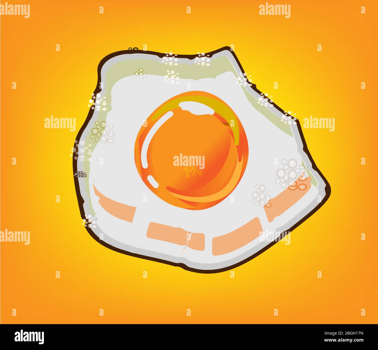 Egg non stick Stock Vector Images - Alamy