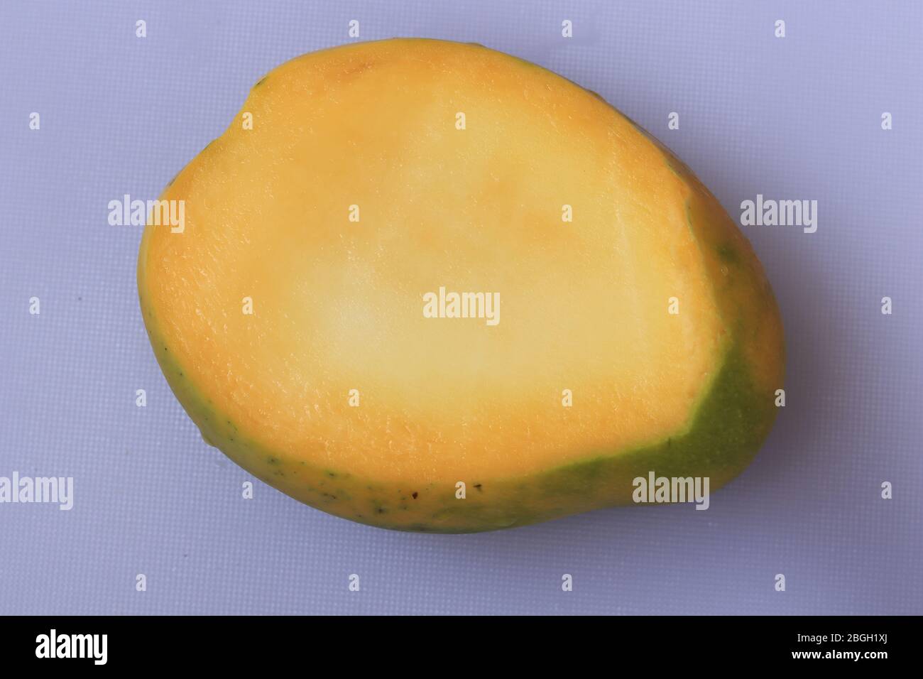 Fresh Yellow Mango fruit isolated on white background Stock Photo - Alamy